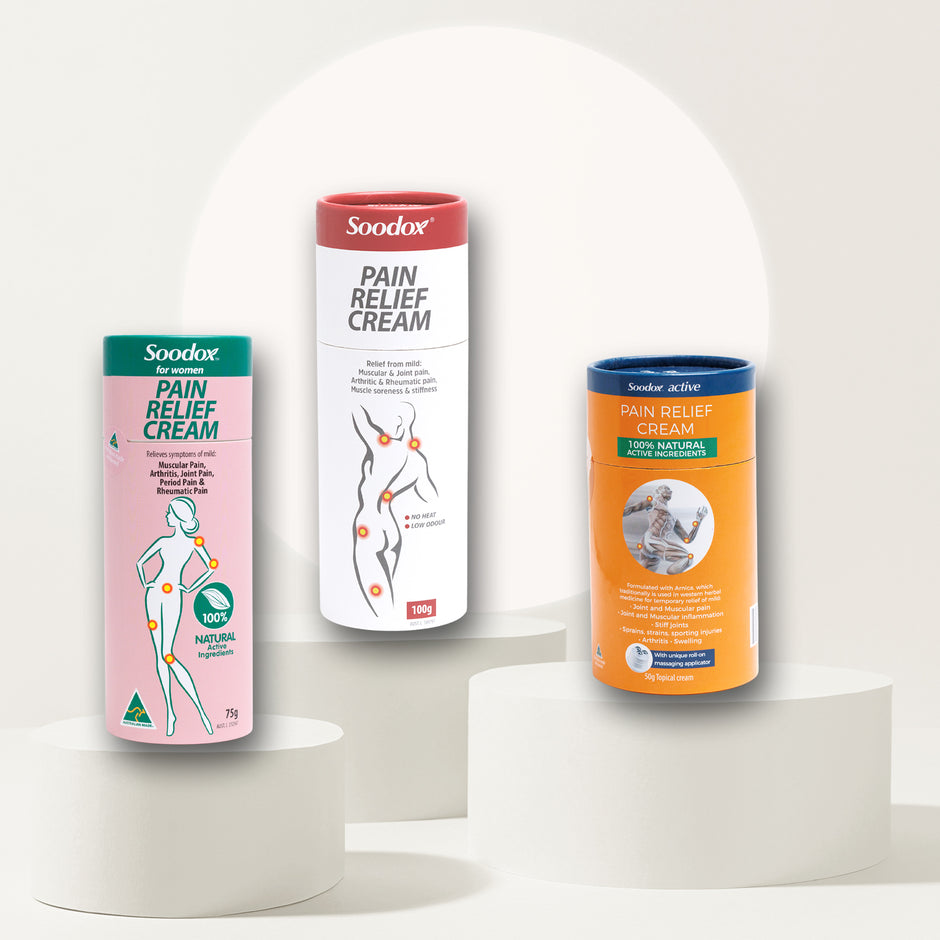 Soodox - natural pain relief, personal care, & period products.